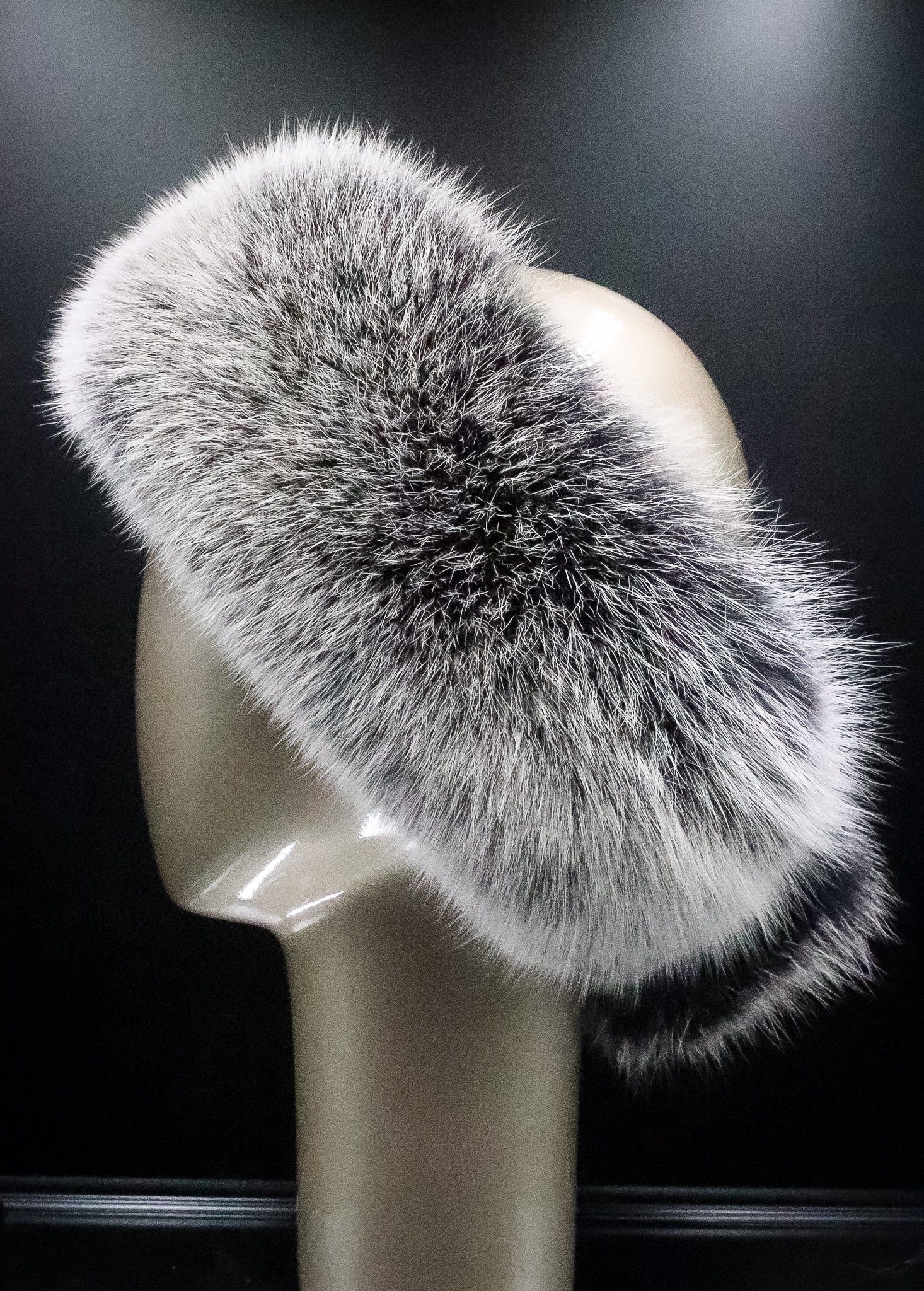 Black Frost Fox Headband with Velcro – Alaska Fur Gallery, Inc.