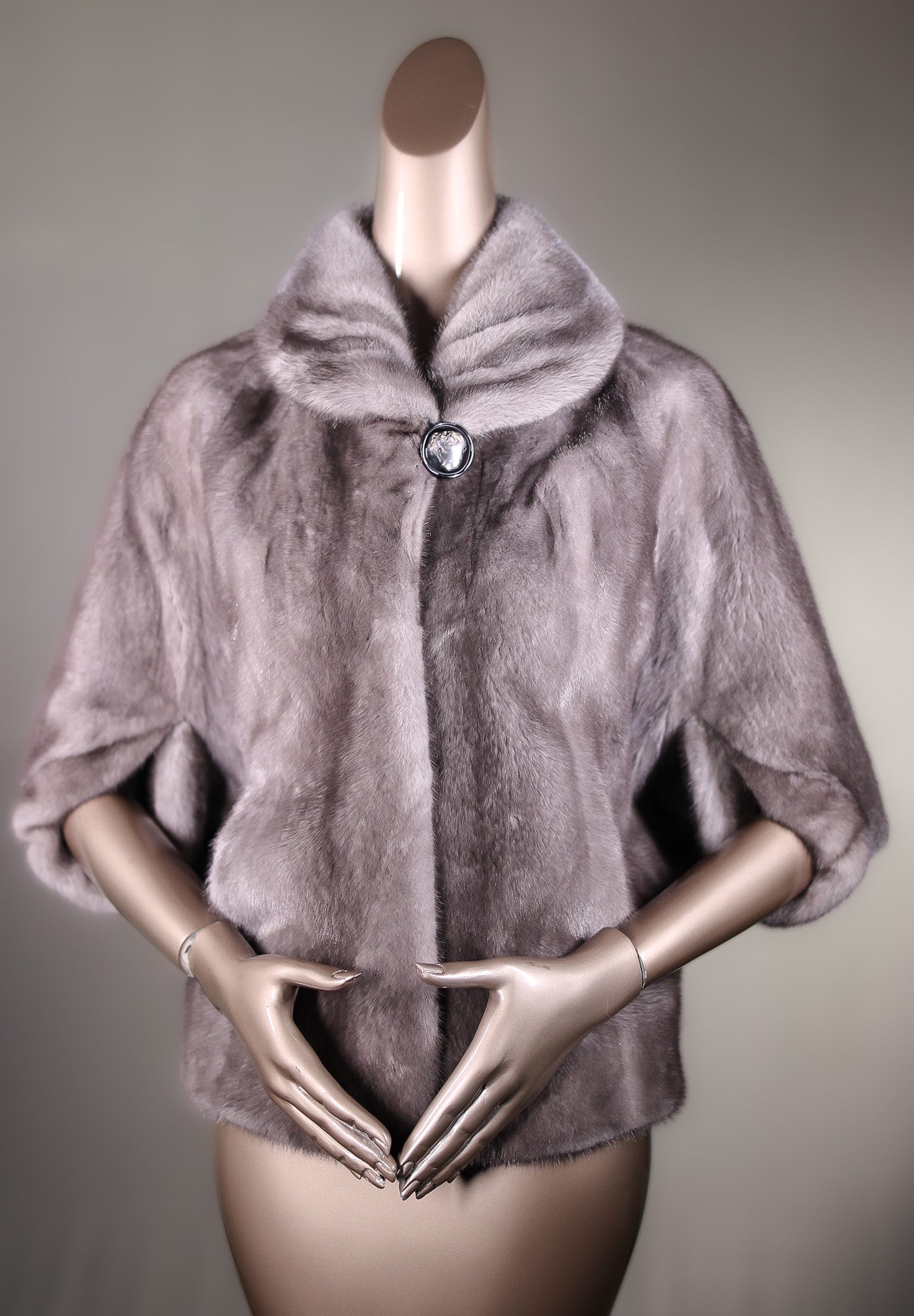 Full-Skin Mink Cape with Shawl Collar – Alaska Fur Gallery, Inc.