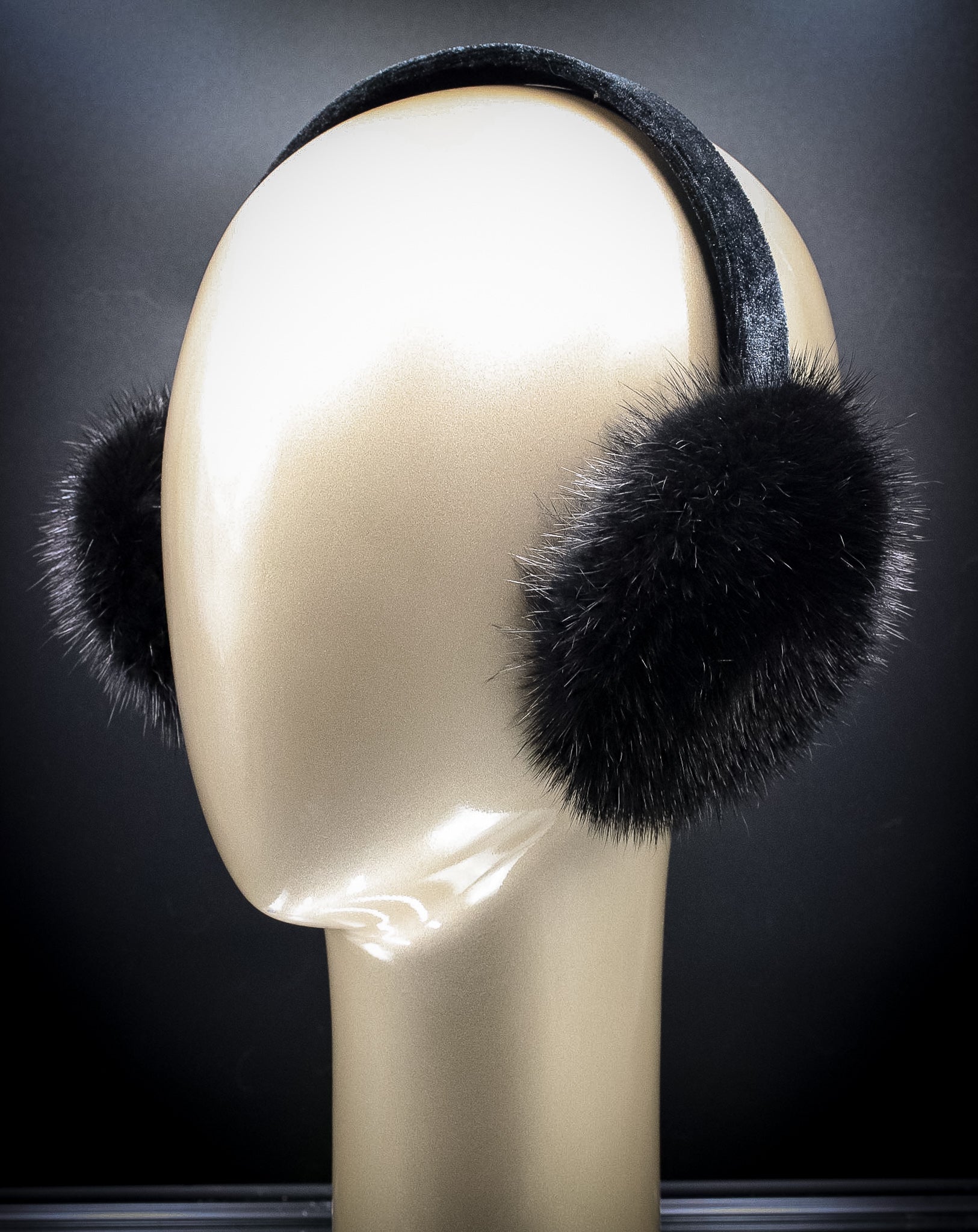 Black Mink Ear Muffs – Alaska Fur Gallery, Inc.